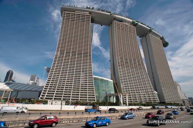Marina Bay Sands – View from ECP | SUPERADRIANME.com