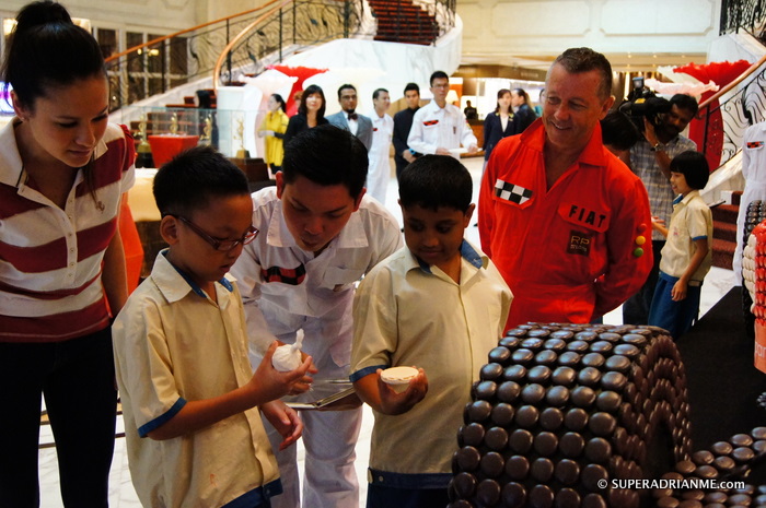 World’s Largest Macaron Race Car at Royal Plaza At Scotts ...