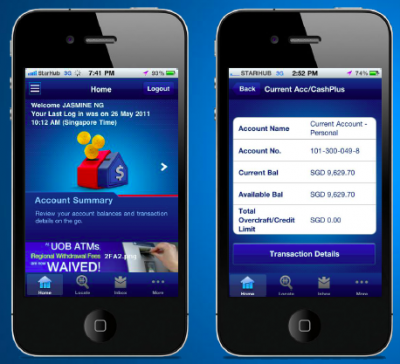 UOB Launches iPhone Mobile Banking App | SUPERADRIANME.com