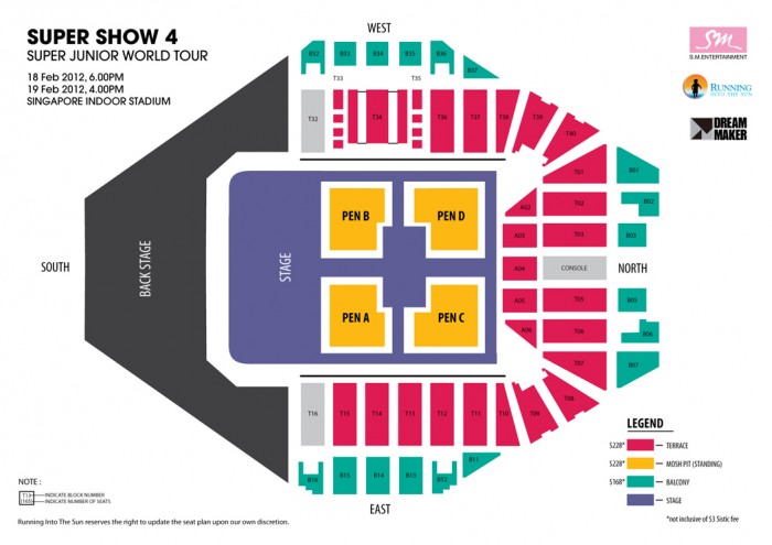 Super Junior World Tour Super Show 4 – 2 shows in Singapore ...
