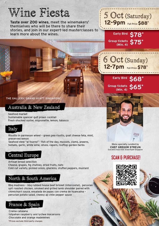 Wine Fiesta Returns 4 to 6 October 2019 With a Gourmet Experience ...