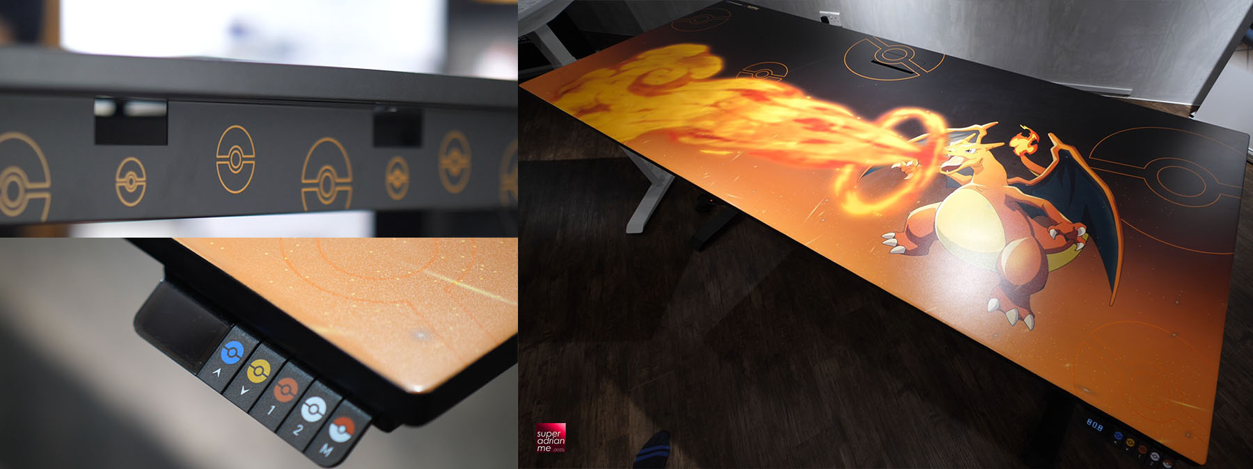 Omnidesk X Pokémon Ergonomic Desk Collection | SUPERADRIANME.com